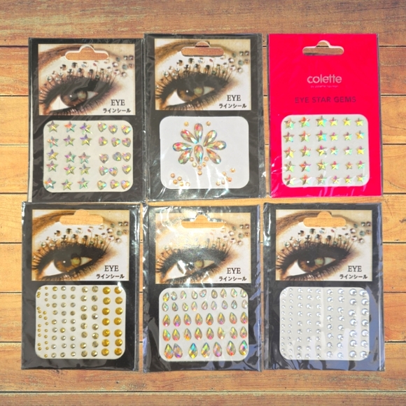Unbranded | Other | Selfadhesive Temporary Face Body Rhinestone Gems ...